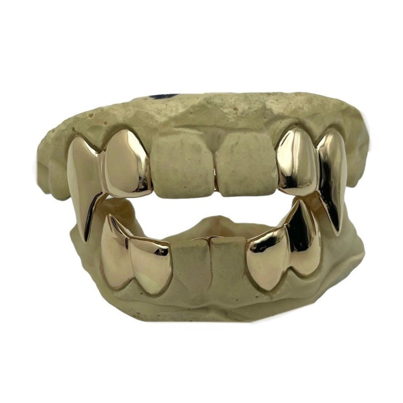 Sterling Silver Leona Lifts Custom Design Super Extended Fangs 4 on 4 ...