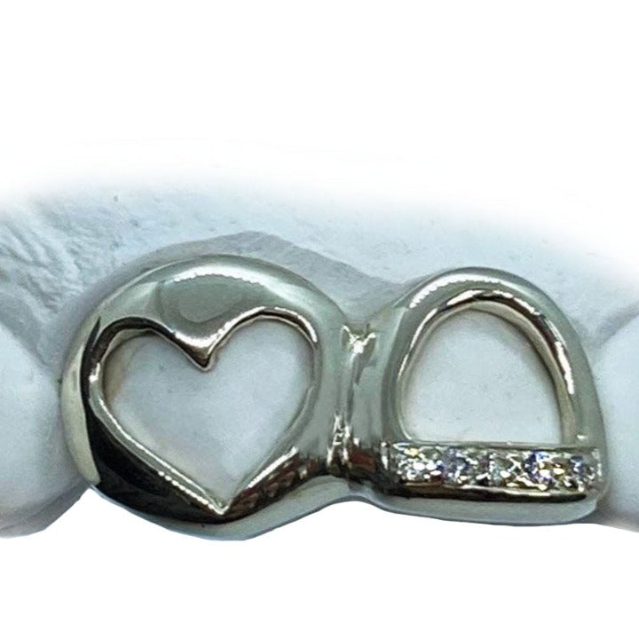 Open Face Diamond & Heart Window Grillz Top or Bottom 2pc – Grillz Masters
